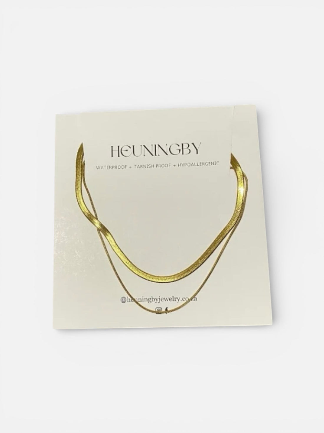 Double Snake Chain – Heuningby Jewelry